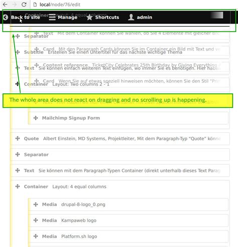 35 scroll while dragging javascript javascript overflow