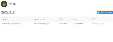 [new] tutorial menjalankan node js menggunakan nodejs selector di