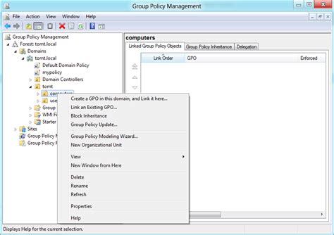 windows server 8 cp remote group policy refresh onprem wtf