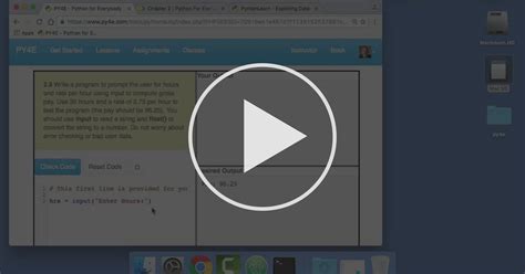 coursera python for everybody