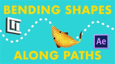 bending layers along paths after effects tutorial youtube