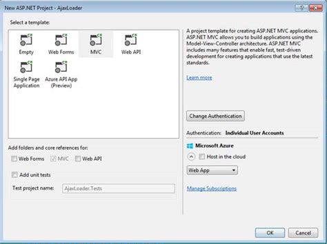 enable ajax loader in asp mvc