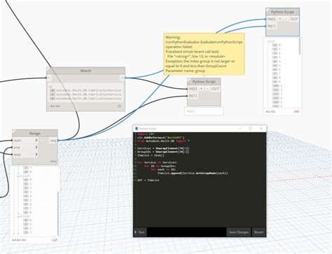 expect int got list[object] am lost developers dynamo