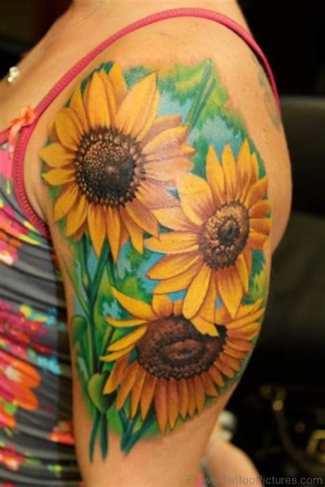 65 Amazing Sunflower Tattoos