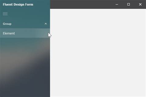 fluent design form winforms controls devexpress documentation