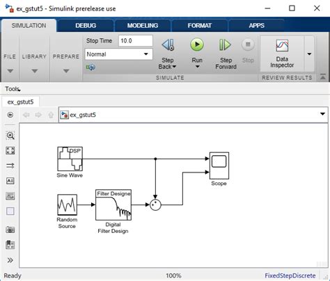 remove low frequency noise in simulink using normalized lms adaptive