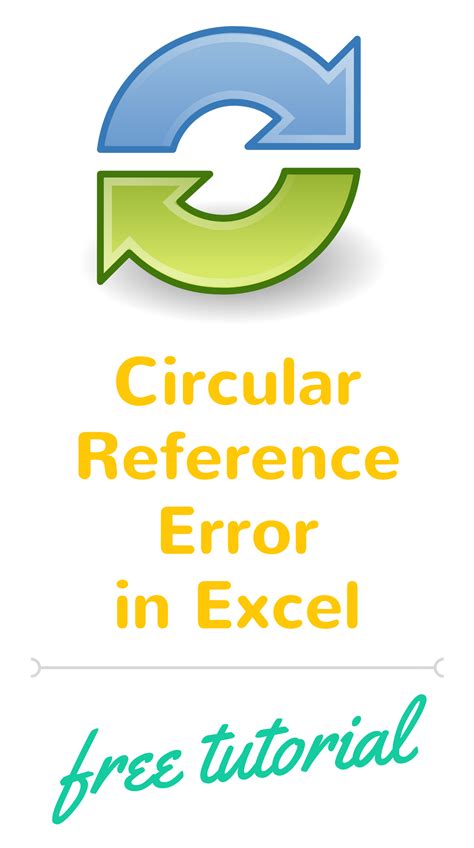 excel tutorial on the circular reference error in excel this is error