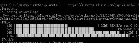 output colored python logging or message in terminal a