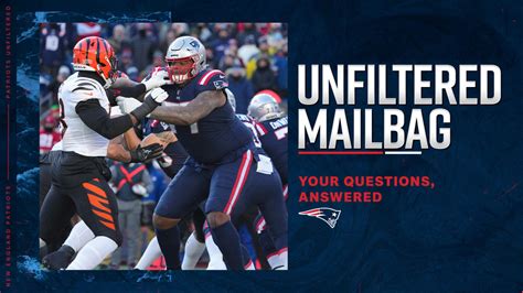 Patriots Mailbag Patriots Offseason Priorities Targets And Potential