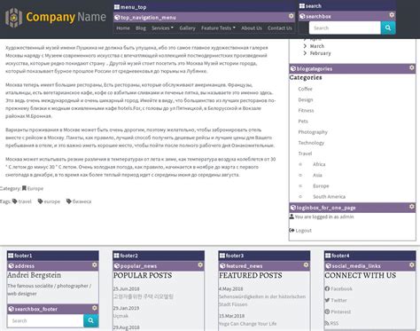overview of block documentation php mysql html5 css3 schlix