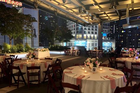 The Terrace At The Grammy Museum Rooftop Weddings Los Angeles Ca