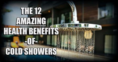 Cold Showers Health Benefits Thebodybuildingblog