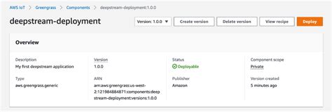 using aws iot greengrass version 2 with amazon sagemaker neo and nvidia