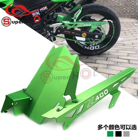 Kawasaki Z400 Rear Mudguard Mud Guard Splashguard Splash Hugger Chain