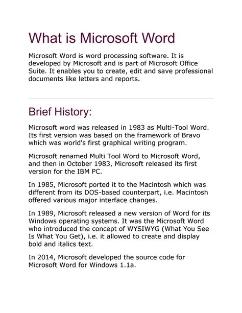 Word For Microsoft 365 Advanced Quick Reference Ph