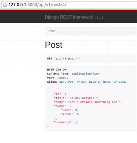 what is serializer in django rest framework