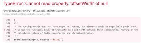 uncaught typeerror cannot read property offsetwidth of null in