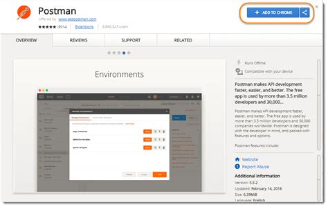 download postman and install on windows and macos