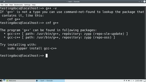 install gcc c compiler on opensuse