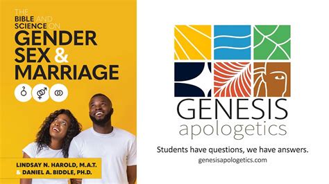 The Bible And Science On Gender Sex And Marriage Book Promo Youtube