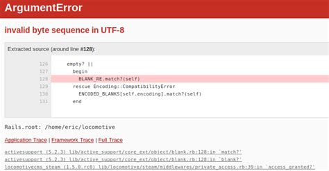 invalid byte sequence in utf 8 · issue 1282 · locomotivecms engine