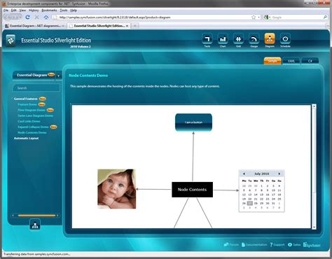 syncfusion essential diagram for silverlight