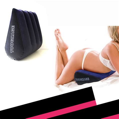 Toughage Sex Pillow Triangle Cushion Wedge Love Position Aid Bdsm Adult