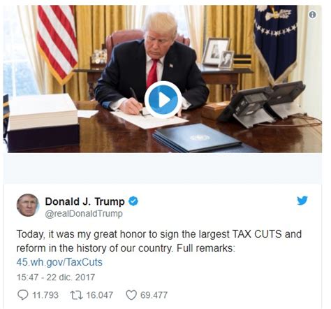 La Reforma Fiscal De Donald Trump