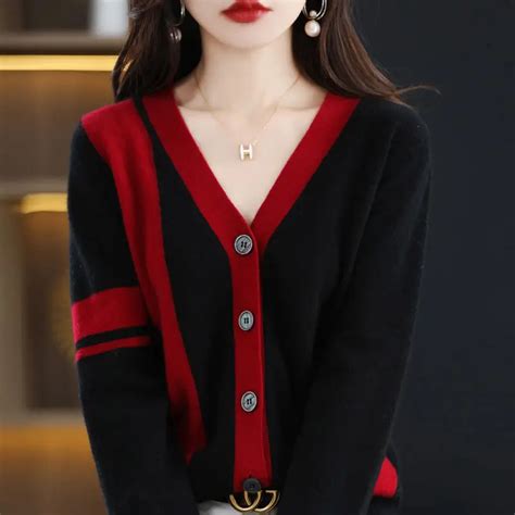 Fashion Vintage Women Cardigans Knitted Sweaters Autumn Winter Button