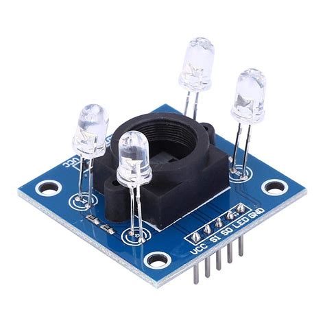 tcs230 módulo detector de color mejorado tcs3200 3 5v tricolor módulo