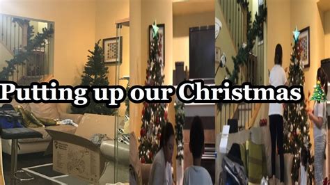 Vlog 15 Decorating Our Christmas Tree Youtube