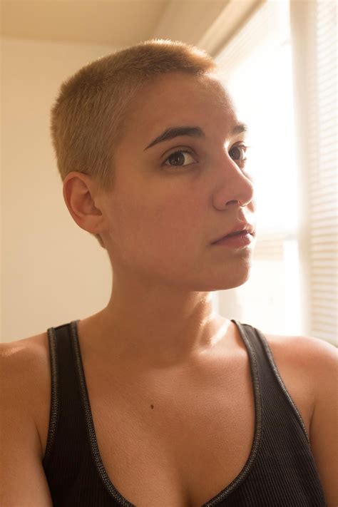 Shaved Bald Haircuts For Women Wavy Haircut