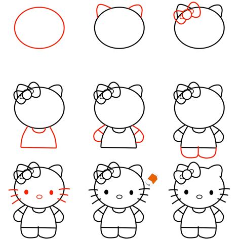 Tranh Vẽ Mèo Kitty đẹp Lung Linh Tìm Hiểu Cách Vẽ Mèo Kitty Trong
