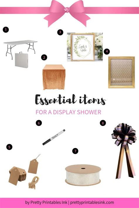Everything You Need To Know About Display Showers Pretty Printables Ink