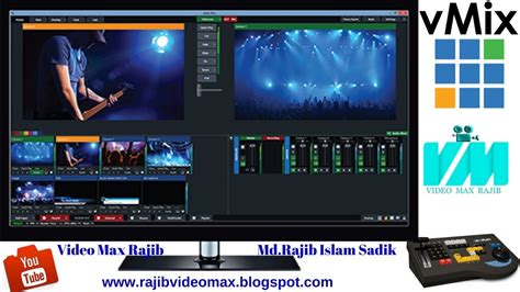 vmix live stream software vmix part 01bangla episode videomax rajib