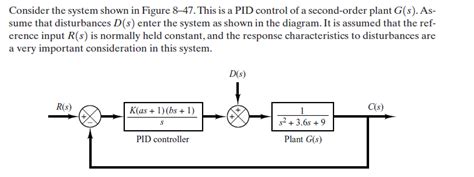 solved consider the system shown in figure 8 47 this is a