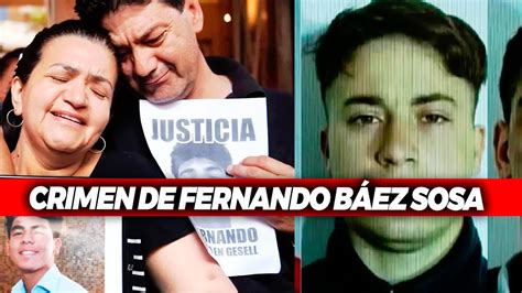El Juicio Por El Crimen De Fernando BÁez Sosa Entra En Su Etapa Final