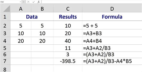 How To Add Numbers In Excel Using A Formula