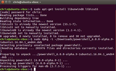 how to install microsoft powershell on linux or os x