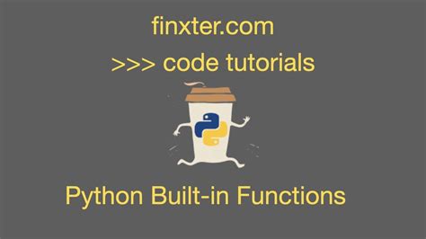 python built in functions abs youtube