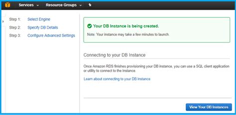 learn aws with ms sql db using sql client