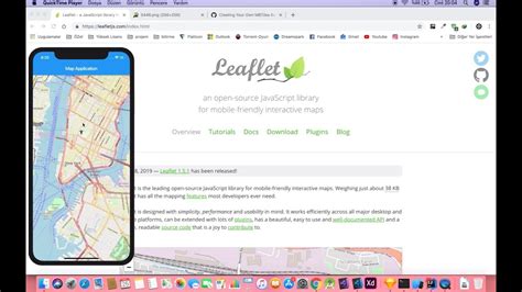 leaflet map in flutter tutorial youtube