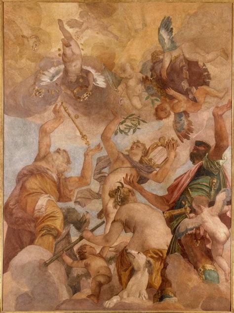 Les Dieux De Lolympe Jupiter Apollon Diane Et Mars De Paul