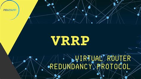 28 vrrp virtual router redundancy protocol youtube