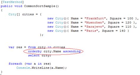 linq “orderby” and dynamic query sample damir dobric posts