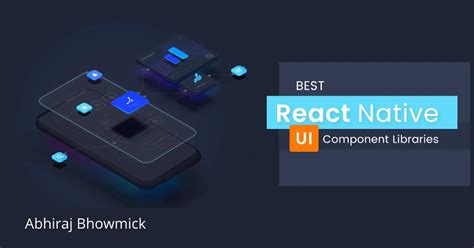 10 react native ui libraries to spice up your apps