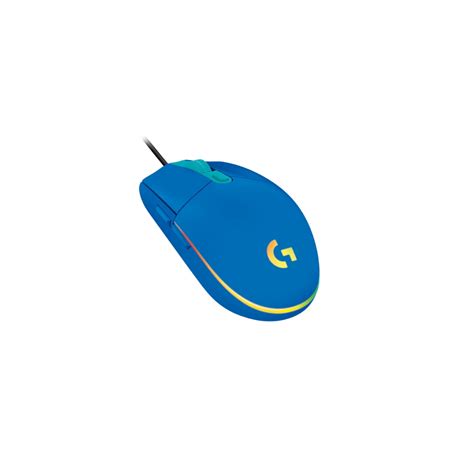 Mouse Logitech G203 Lightsync Optical 8000 Dpi Rgb Azul Promart