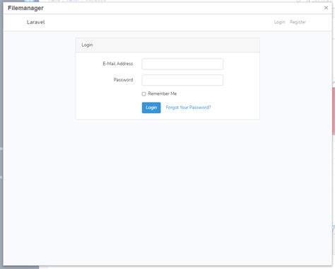 filemanager redirects to login page · issue 1016 · unisharp laravel