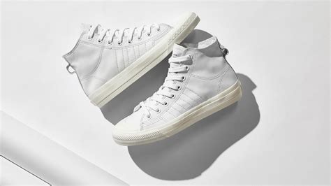 Adidas Nizza Hi Rf White And Off White End Launches