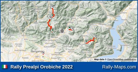Maps Rally Prealpi Orobiche 2022 Rally